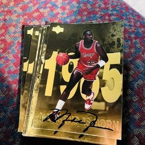 “Upper Deck” | Accessories | Rare Michael Jordan Upper Deck Gold ...